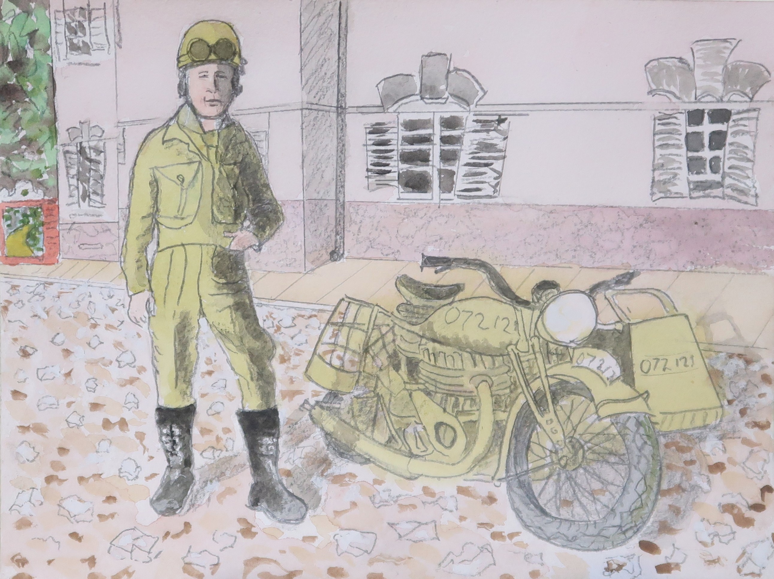My Father and his Motorbike with its Side-car | anthonyhowelljournal